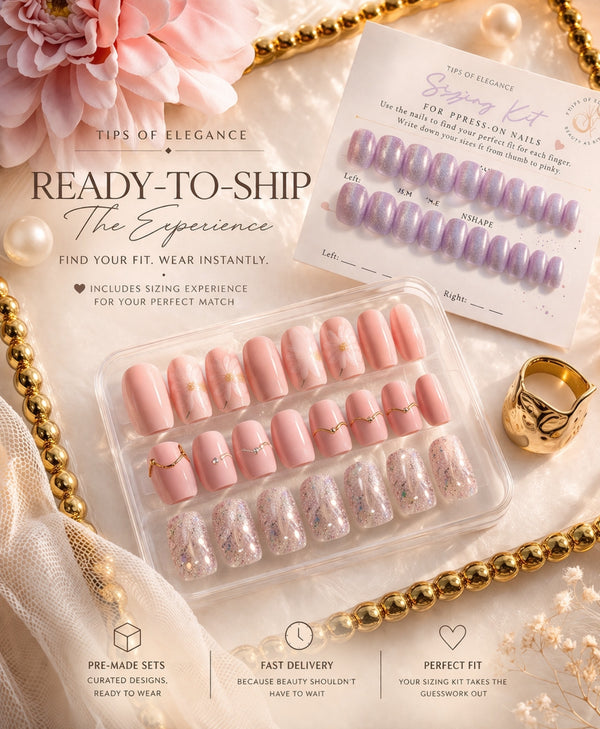 Ready to Wear 10 piece sets | Luxury Press on nails